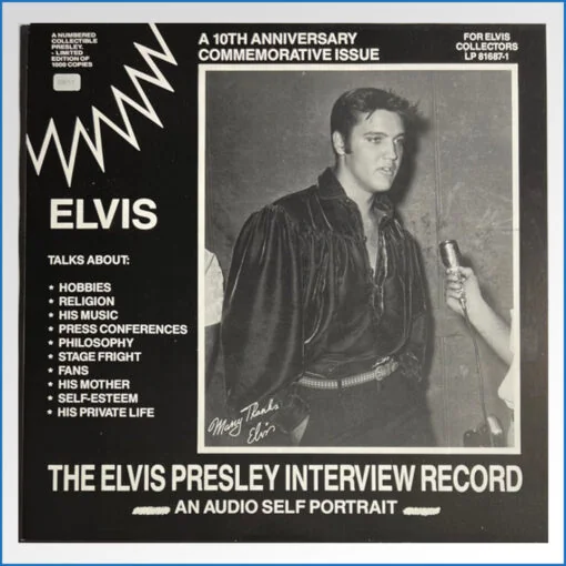 The Elvis Presley Interview Record : An Audio Self Portrait – LP B ...
